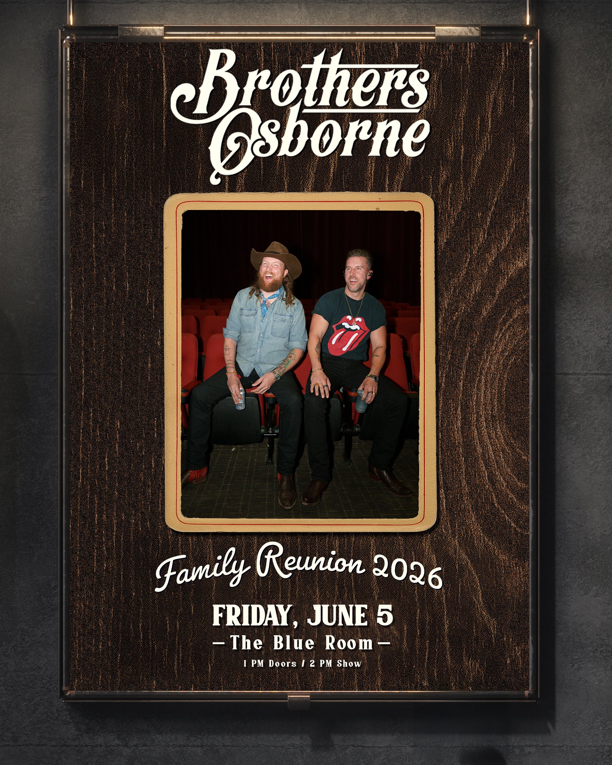 2026 Family Reunion Ticket – Brothers Osborne